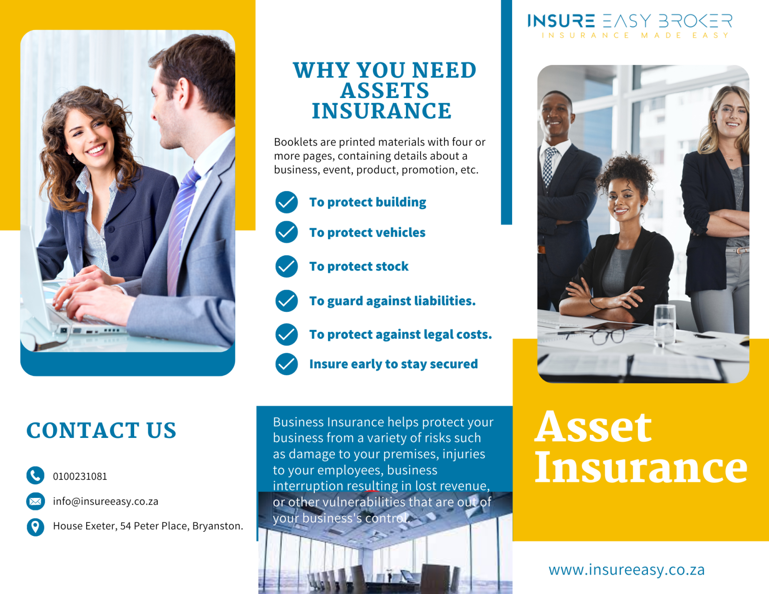 Assets Insurance – InsureEasy Brokers