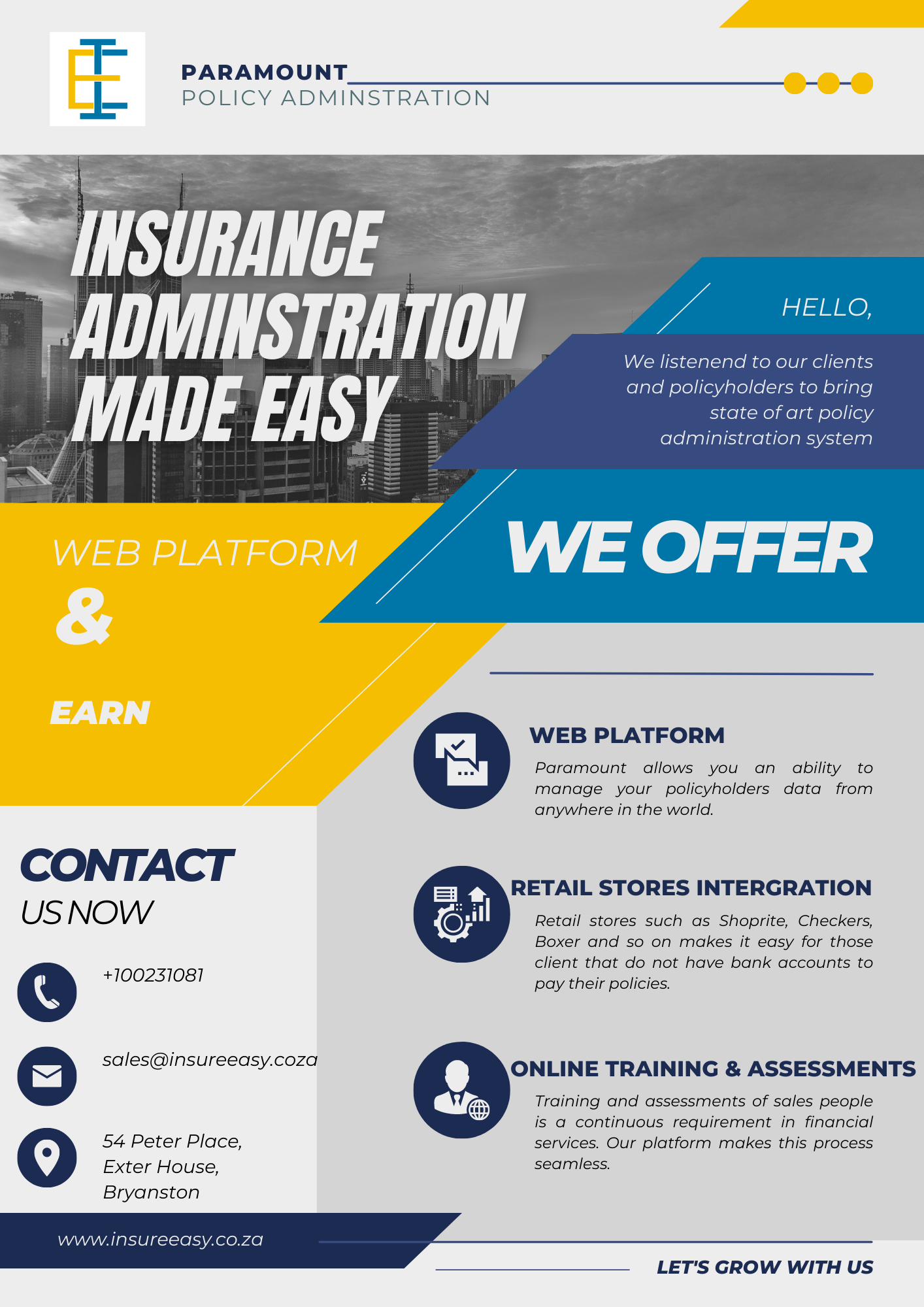 Administration – InsureEasy Brokers
